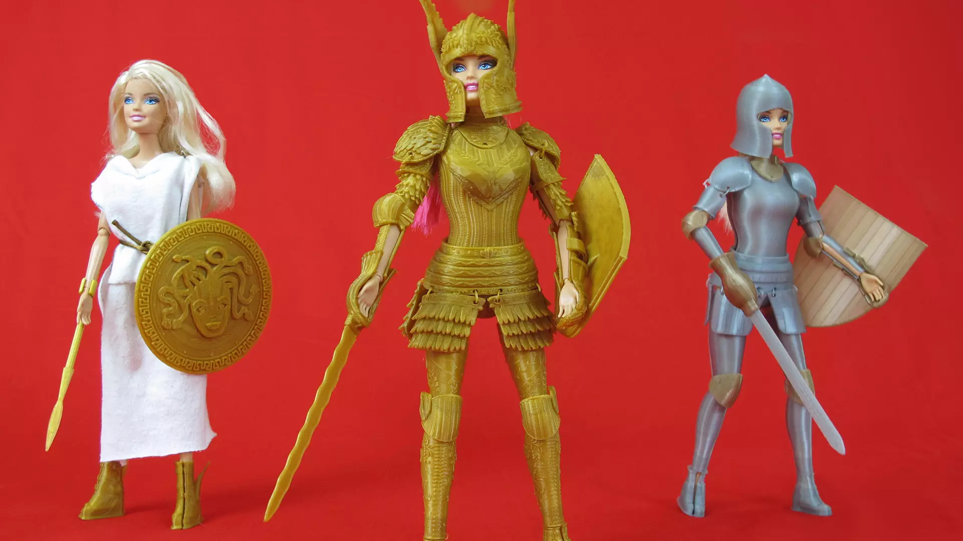 Barbie armored trio | Sheknows.com