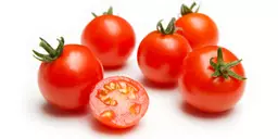 Isoléiert Tomaten