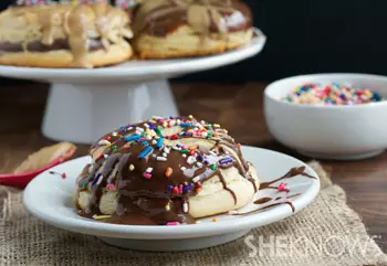 Cronut casero al horno