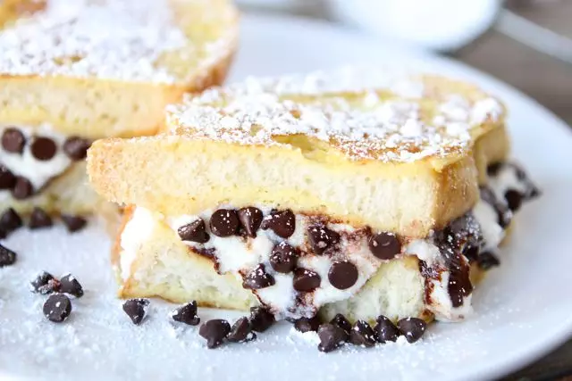 cannoli tostada frantsesa