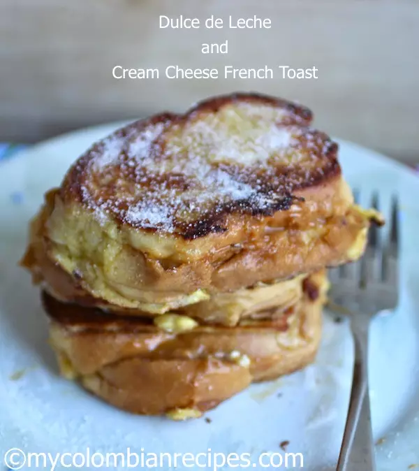 dulce de leche tostada frantsesa