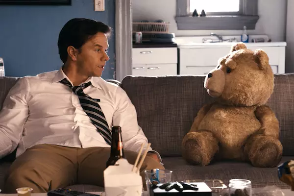 Ted met Mark Wahlberg