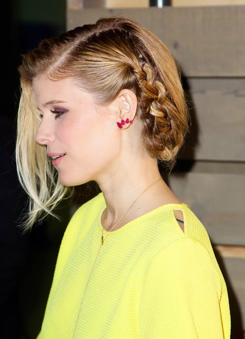 Molemo ka ho fetisisa braid: Kate Mara