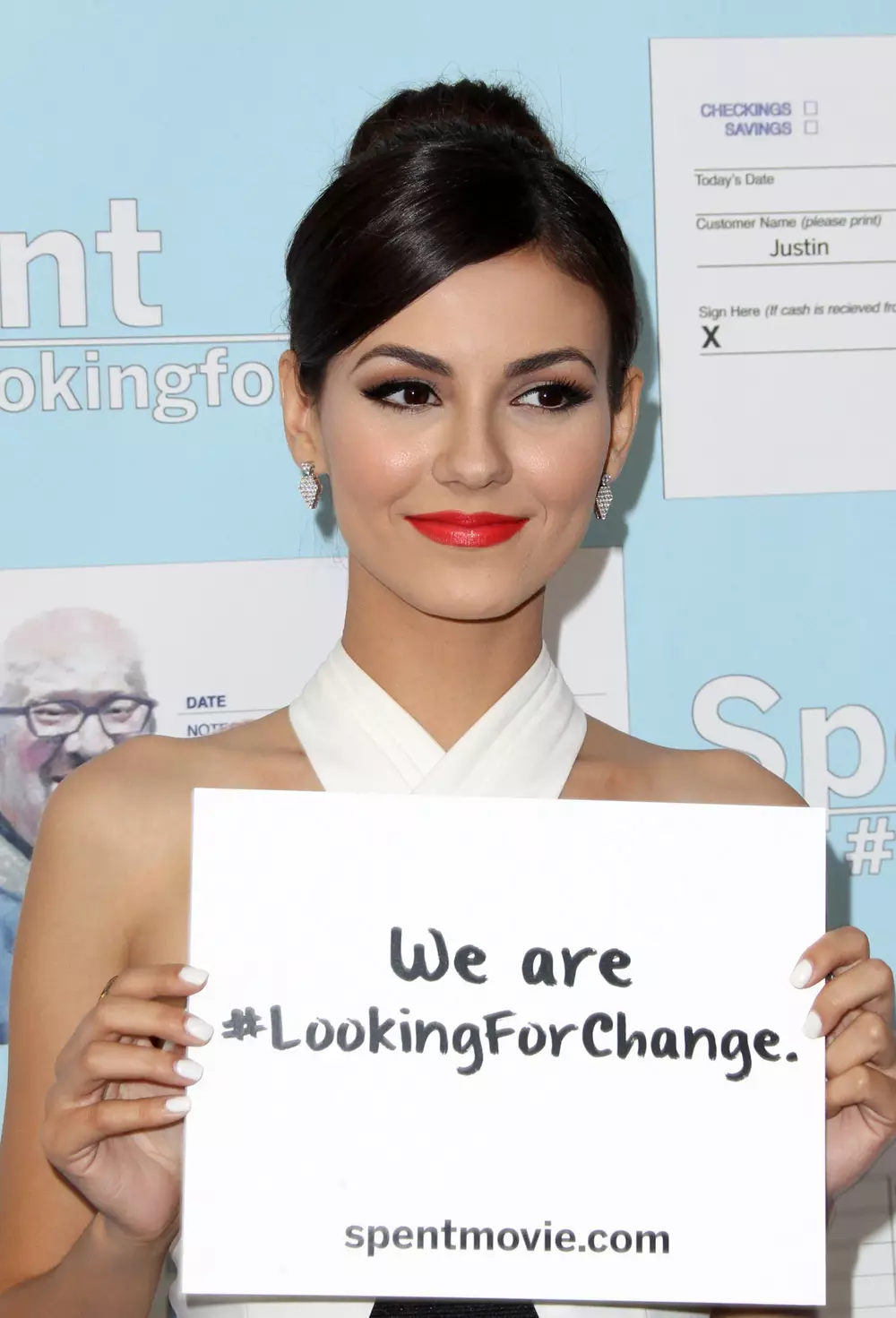 Pi bon konbo makiyaj / cheve: Victoria Justice