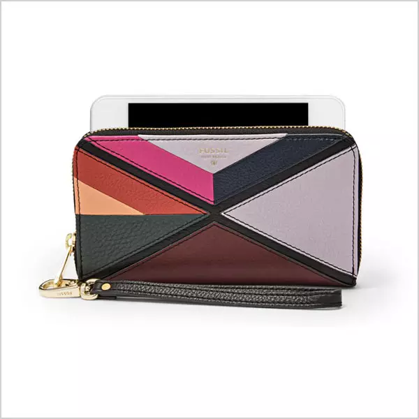 Fossiel Sydney Zip Phone Wallet