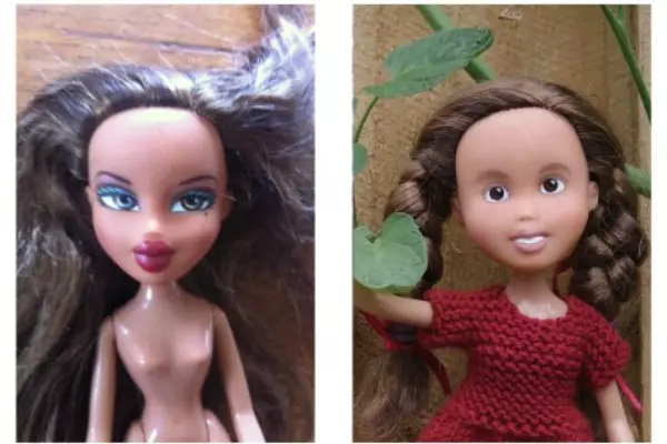 Boneka Bratz diwenehake dening seniman Tasmania