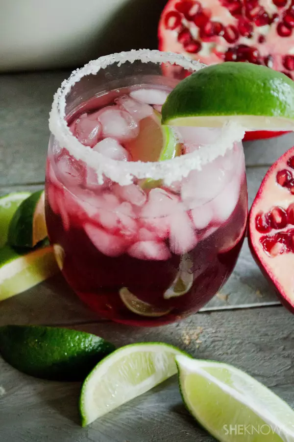 Recette de la margarita à la grenade et aux fruits de la passion