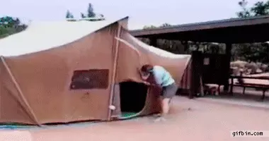 Aprende a montar una carpa