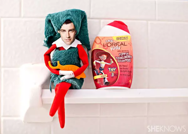 Max Greenfield Elf on Shelf mem