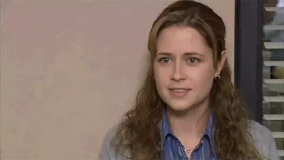 Pam The Office យំ GIF