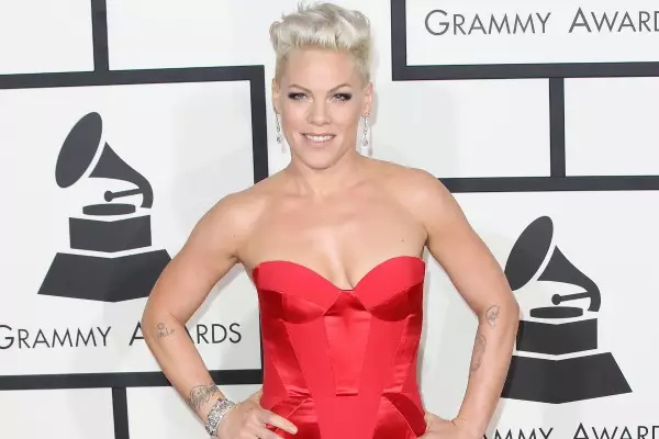 Pink wows während hirer Grammys Leeschtung