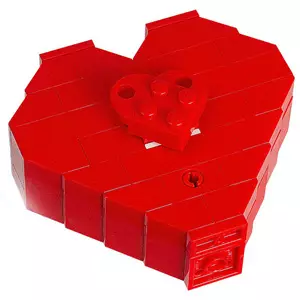 Kotak Lego Valentine