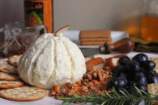 Bola de queijo de cabaça branca