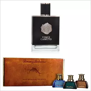 Gizonentzako Vince Camuto eau de toilette eta Tommy Bahama opari sorta