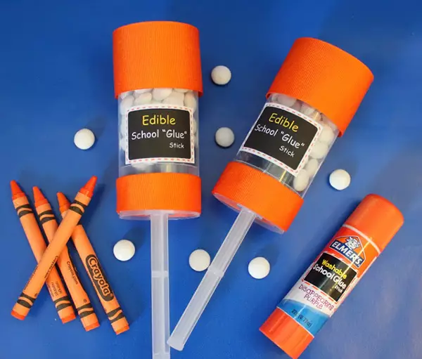 Eetbare lijmsticks