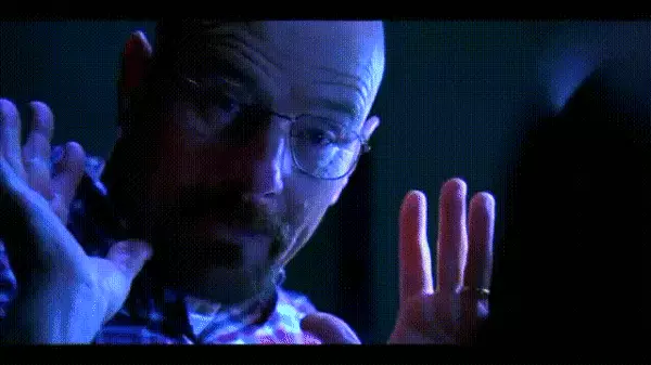 Den Hank ass op Walt am Breaking Bad