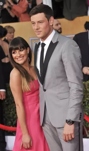 Cory Monteith and Lea Michele