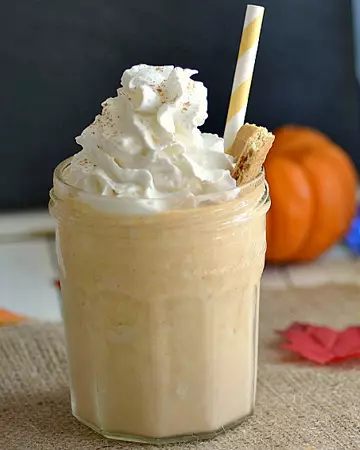 I-milkshake ye-pumpkin ebomvu