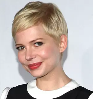 Potongan pixie Michelle Williams