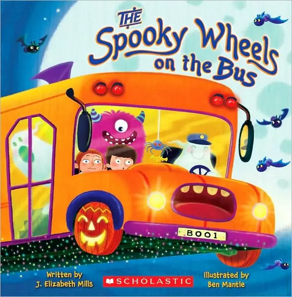 The Spooky Wheels akan Bus ta J. Elizabeth Mills