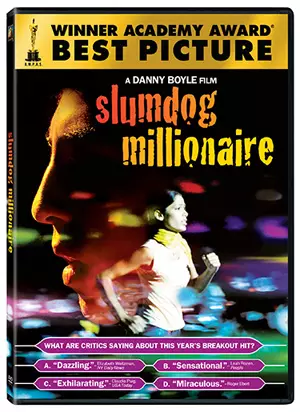 2008年の最優秀作品賞スラムドッグ$ミリオネアがDVDに登場
