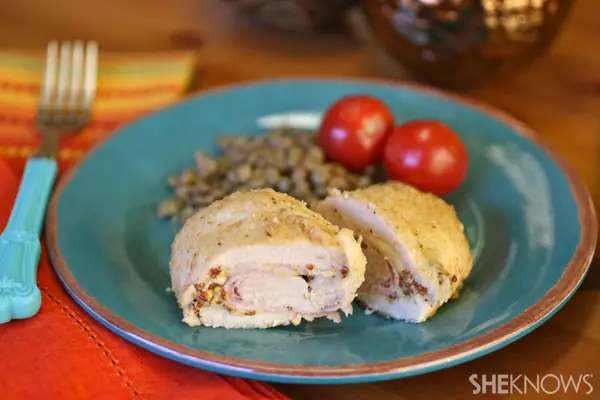 Jumapili chakula cha jioni: Easy kuku cordon bleu