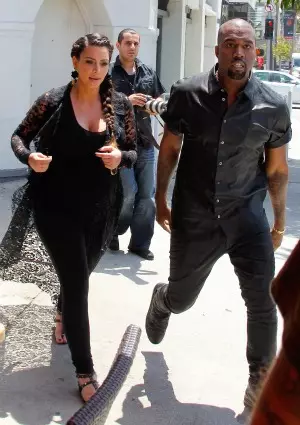 Kim Kardsahian Kanye West