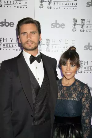 Scott Disick Kourtney Kardashian