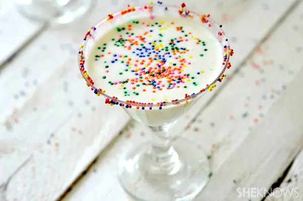 Funfetti koekbeslag martini