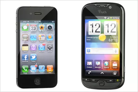 telefonên iPhone û Android