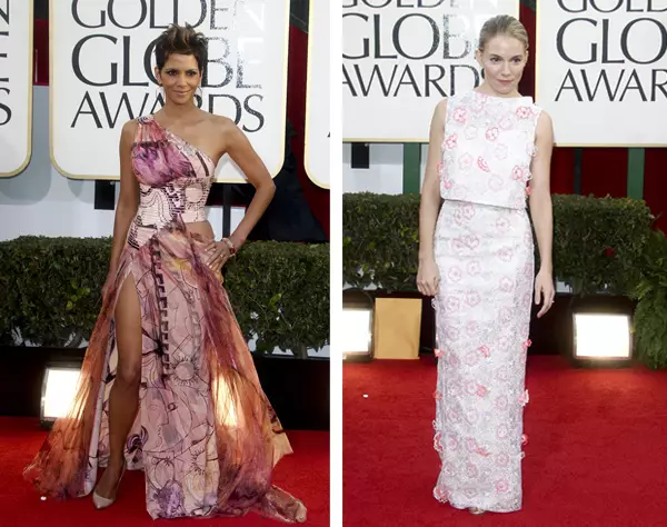 Halle Berry und Sienna Miller bei den Golden Globes 2013