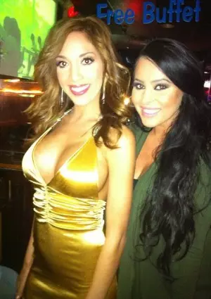 Farrah Abraham na Myla Sinanaj