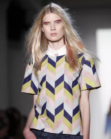 Peter Som Spring 2012 - Rambut mawar emas