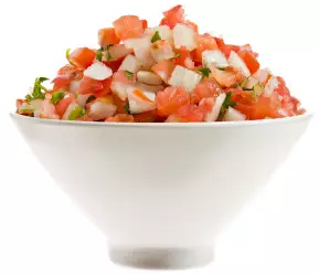 Heimabakað salsa