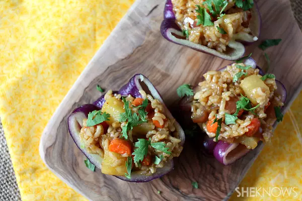 Pineapple mov stuffed peppers