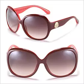 Lunettes de soleil rondes oversize Miss Marc