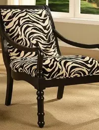 Zebra Accent kreslo