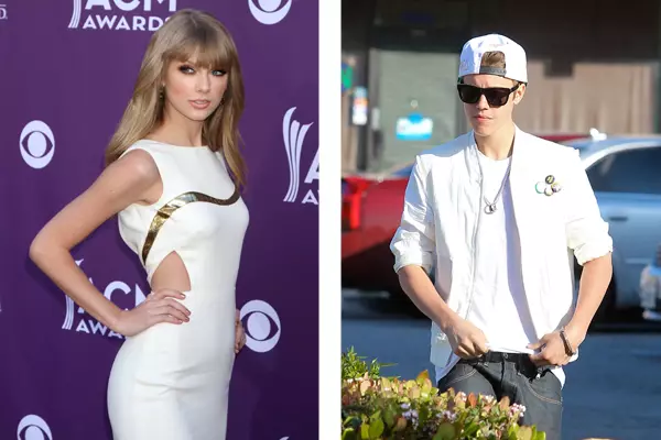 Taylor Swift og Justin Bieber