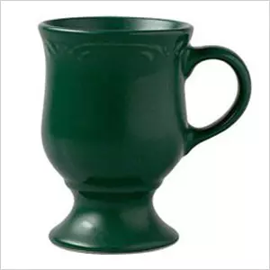 Emerald green mug