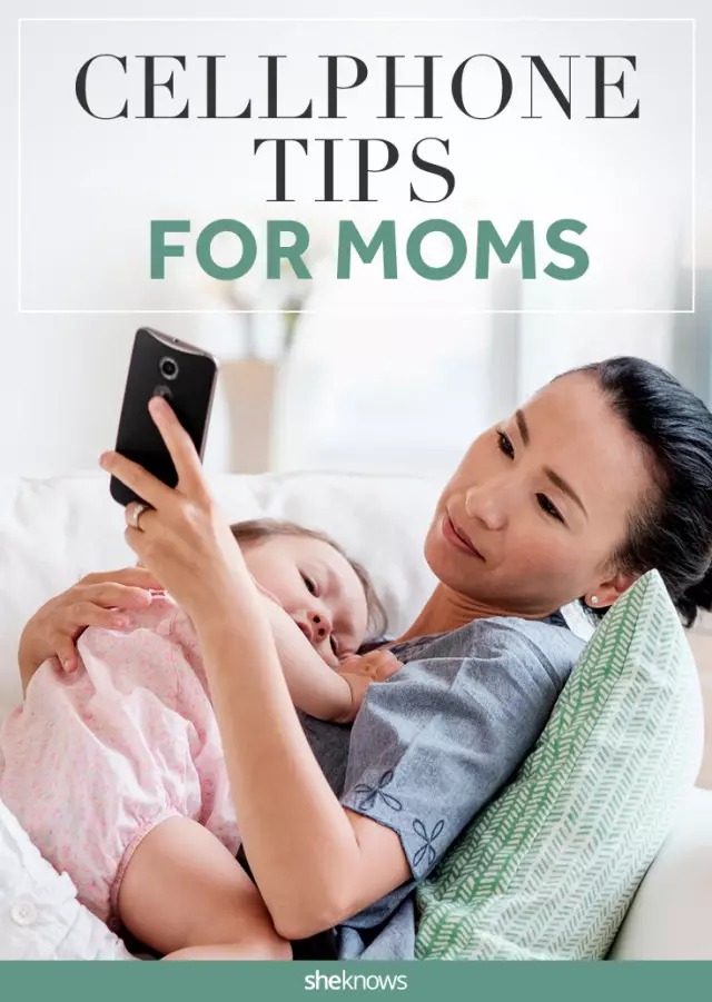 Mga tip sa cellphone para sa mga nanay