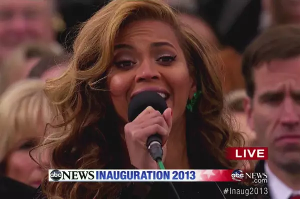 Beyonce Singing 2013 m. inauguracijoje