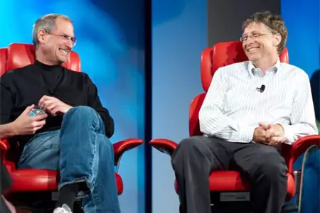 Steve Jobs ug Bill Gates