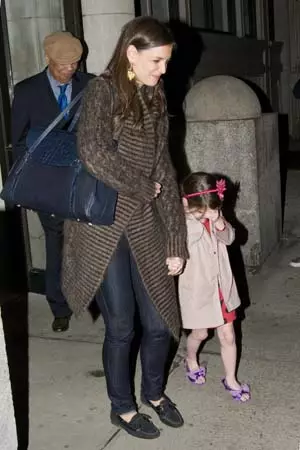 Suri Cruise és Katie Holmes New Yorkban