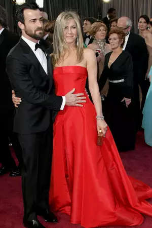 Jennifer Aniston by die 2013 Academy Awards