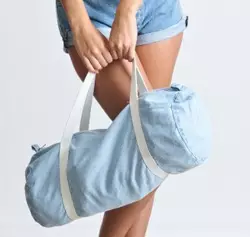 bolsa de lona denim