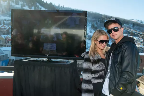 Paris Hilton muri Sundance 2013 nyuma yibirori