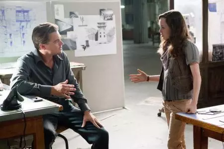Leonardo DiCaprio an Ellen Page am Inception