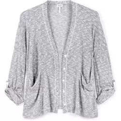 Loose ṣọkan cardigan