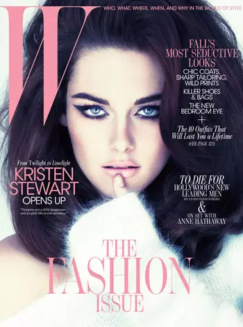 ໜ້າປົກວາລະສານ Kristen Stewart W