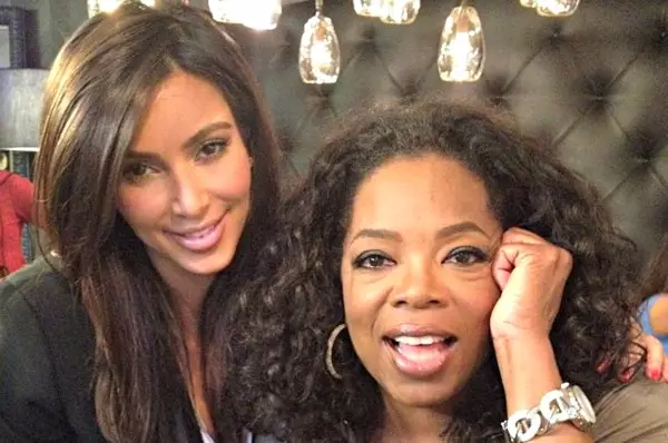 Kim Kardashian, Oprah Winfrey